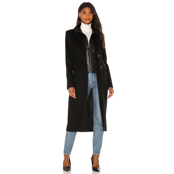 Lamarque | Jackets & Coats | Nwt Lamarque Malva Coat In Black | Poshmark